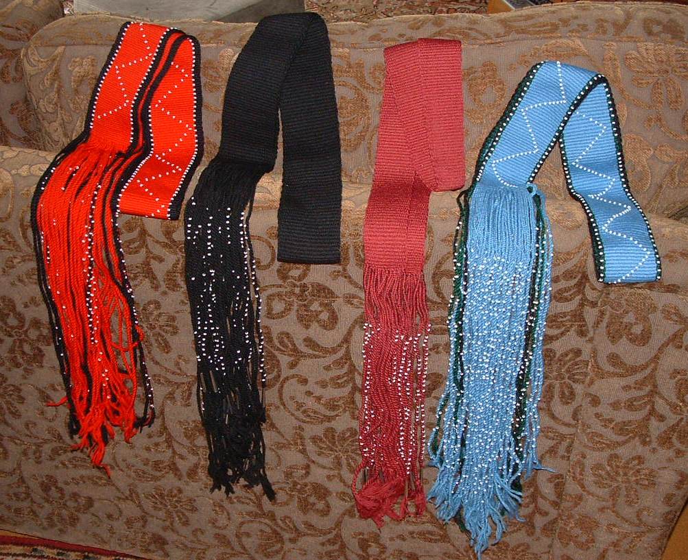 A Woodsrunner's Diary: Sashes & Garters.