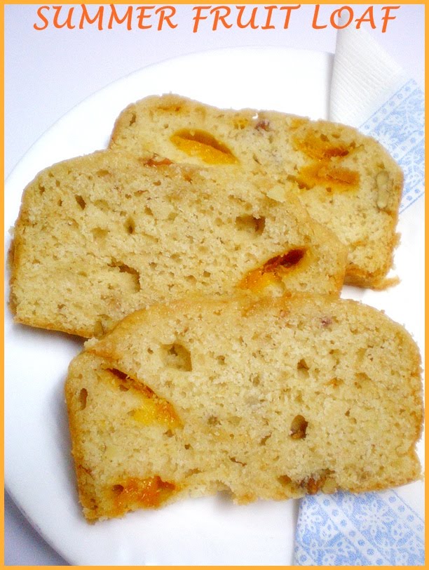 in love with food: SUMMER FRUIT LOAF