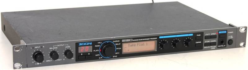 Rewind Audio: ZOOM 9120 Sound Digital MIDI Reverb Effects Processor