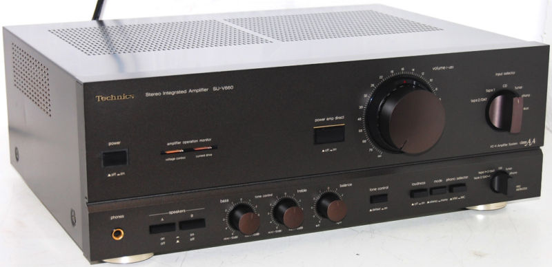 Rewind Audio: Technics SU V660 Stereo Integrated Amplifier Hi AA AMP