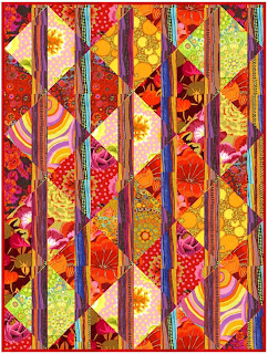 The Sampler: A Quilt Shop & More: Funky Stripes