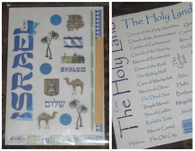 Scrapbooking Israel Trip! - Sandy Allnock