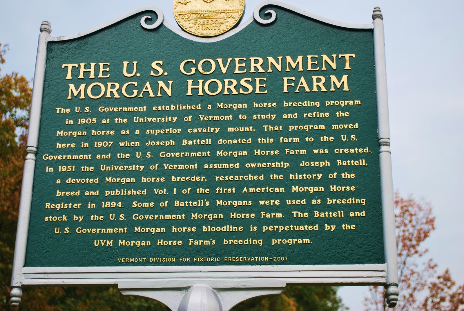 the travels: justin morgan had a horse