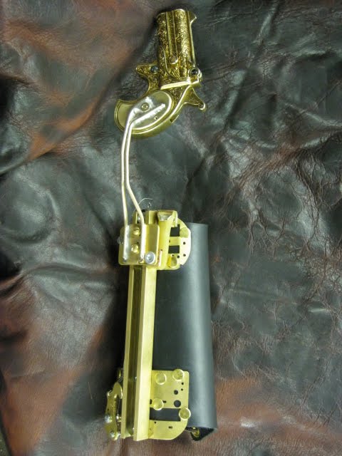 Autumn Steam: The Steampunk Engineer's Arm Spring Loaded Holster