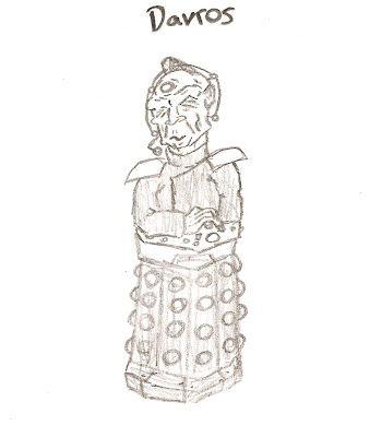 Doctor Who Comics: More Davros Concept Art