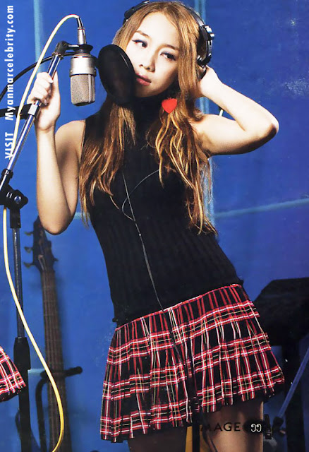 Myanmar Popular Signer, Thiri Swe's Fashion | Myanmar Singer and ...