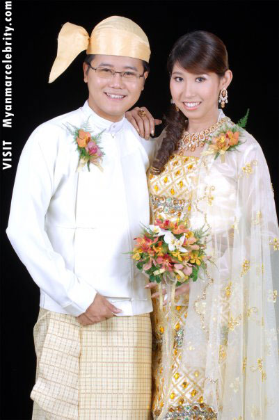 Myanmar Singer, Moe Moe and Phyu Thi Myo Lwin's wedding photos with ...