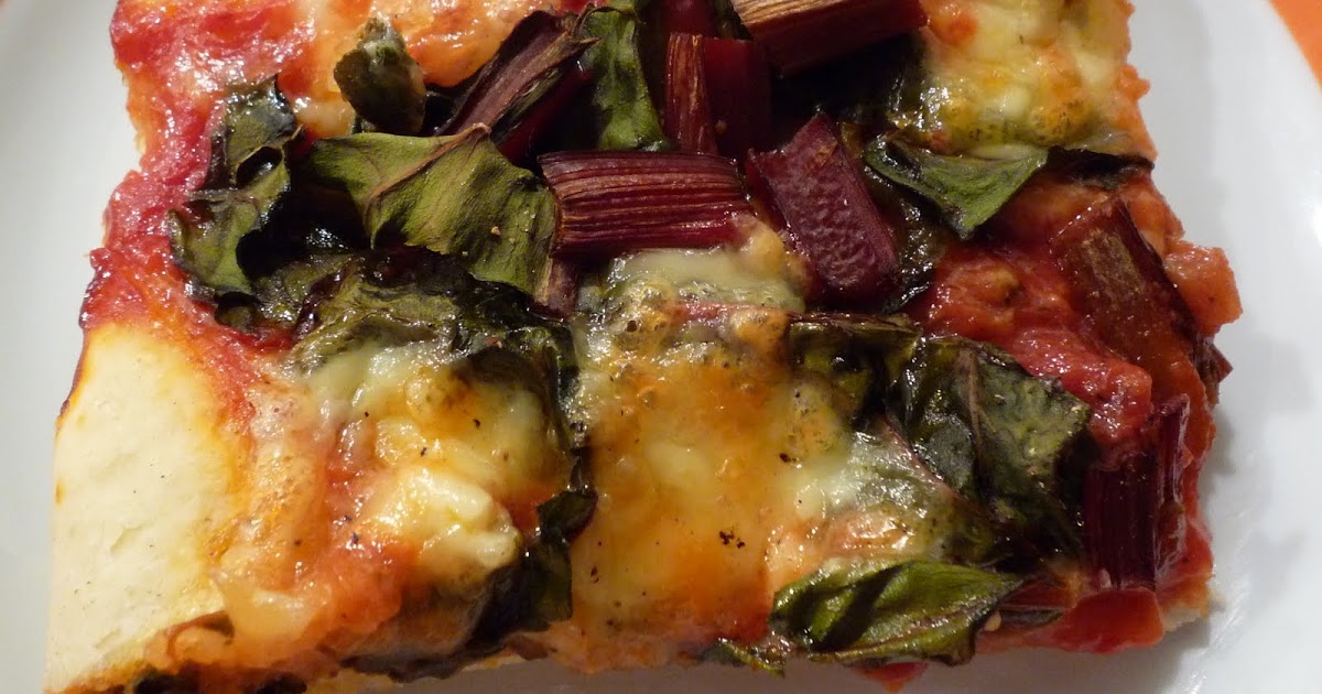 Bolli's Kitchen: Rote Mangold - Pizza aux blettes rouges