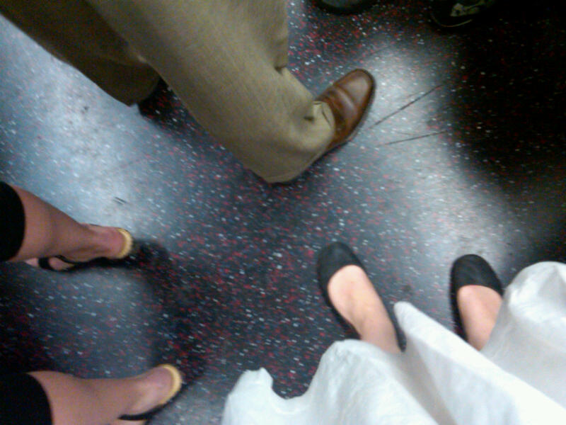 scope for imagination: Subway feet