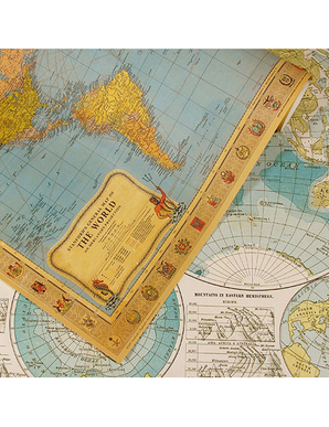 daily pleasures: Cavallini Vintage Maps & Agendas