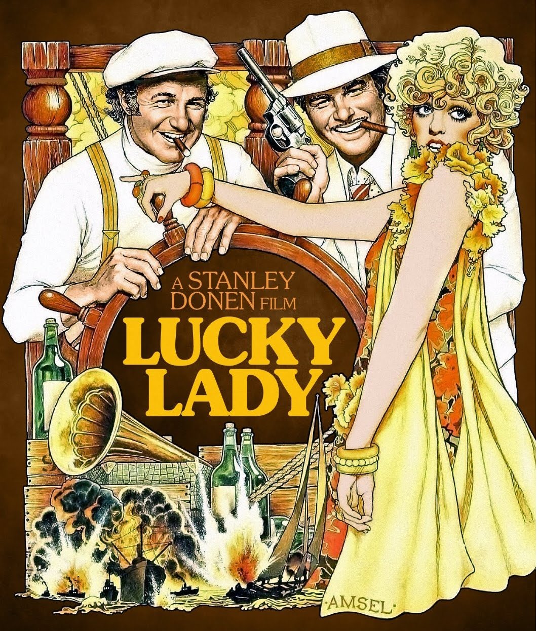 Booze Movies: The 100 Proof Film Guide: Review: Lucky Lady (1975)