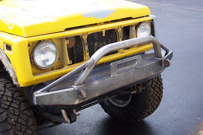 Nates4x4.com: Nates4x4 designs Suzuki Samurai Front Winch Bumper