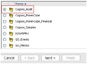 Business Intelligent: Setting Up Auditing at Cognos
