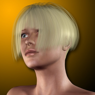 Qraffx 3D Poser Hair, Props & Freebies: RQ Victoria 4 Hair 003