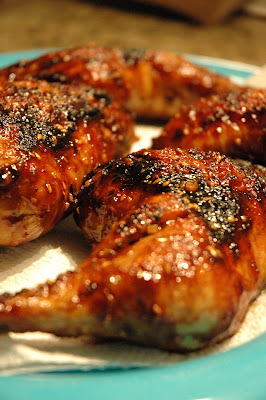 Broiled Sesame Ginger Chicken - Two Lucky Spoons