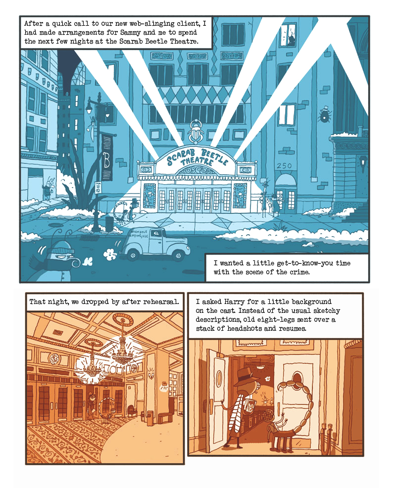 The Autumn Society: JOEY FLY PRIVATE EYE 2 - EXCLUSIVE INTERVIEW & FEATURE!