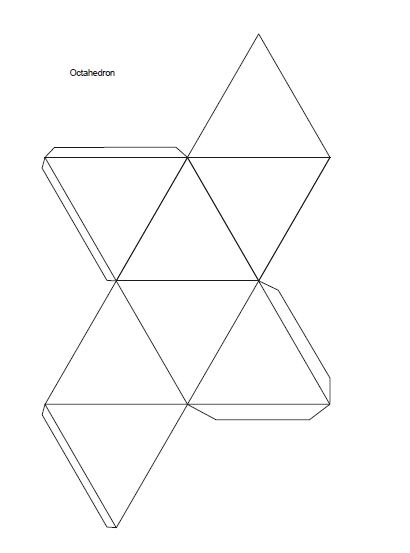 ¿Para qué futuro educamos?: Octaedro para armar