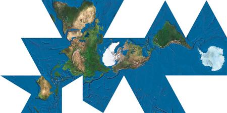 cgredan blog: Dymaxion, el mapa de Fuller