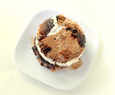 Mangio da Sola: Daring Bakers: Swiss Roll Ice Cream Bombe Cake