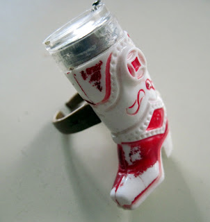 Tracy's Toys (and Some Other Stuff): 1951 Cowboy Boot Ring Premium