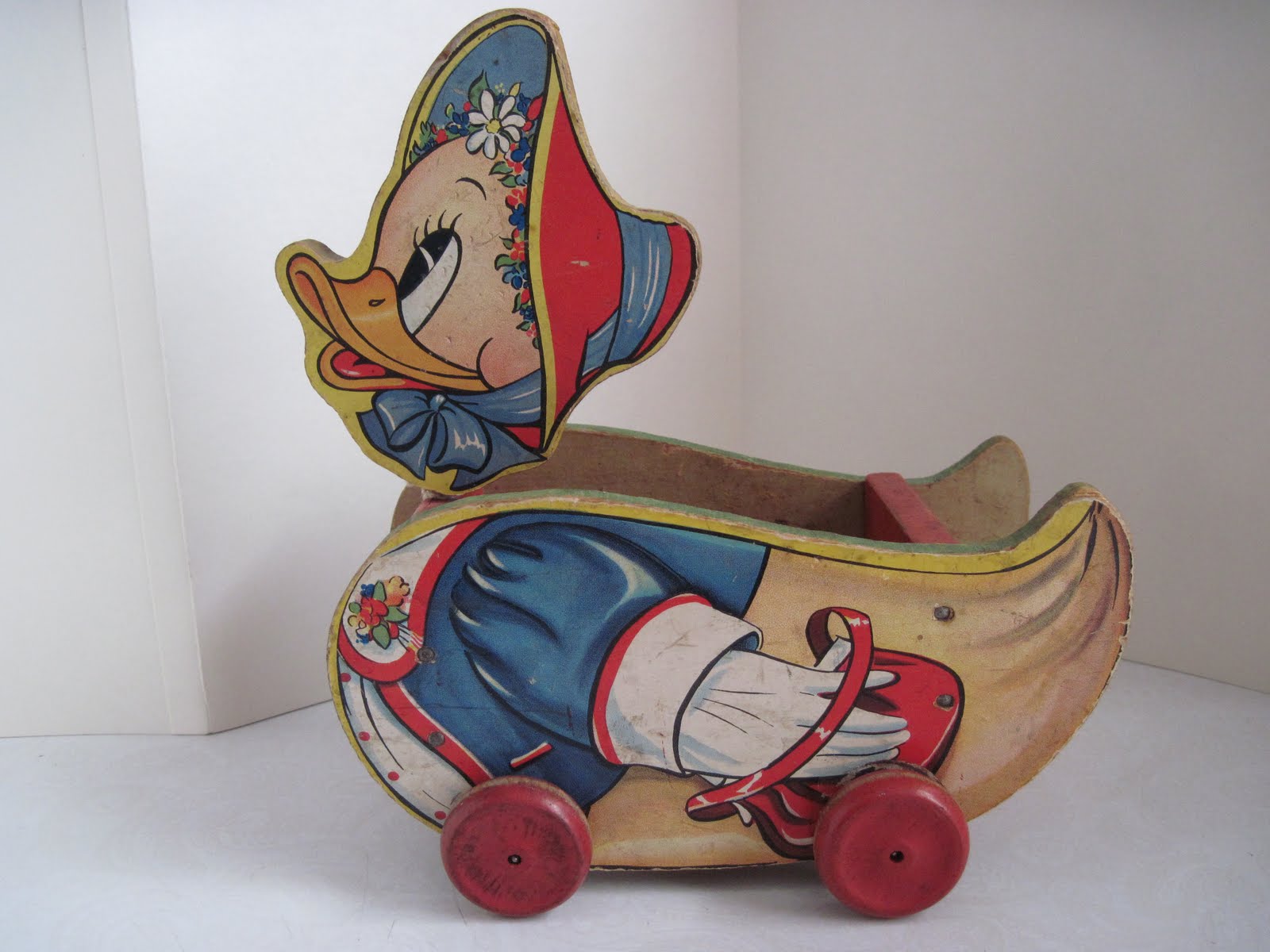 Tracy's Toys (and Some Other Stuff): Fisher Price Granny Duck Cart