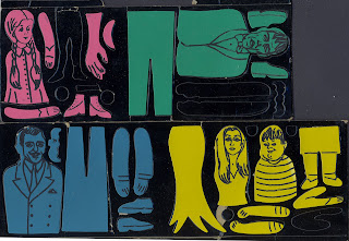 Tracy's Toys (and Some Other Stuff): Vintage Addams Family Colorforms