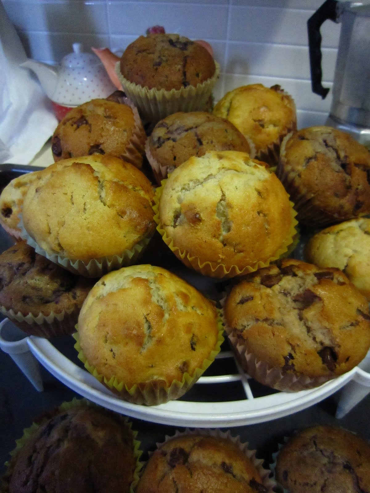 A creative cook's journey!: Recipe #13: Many kinds of muffins!