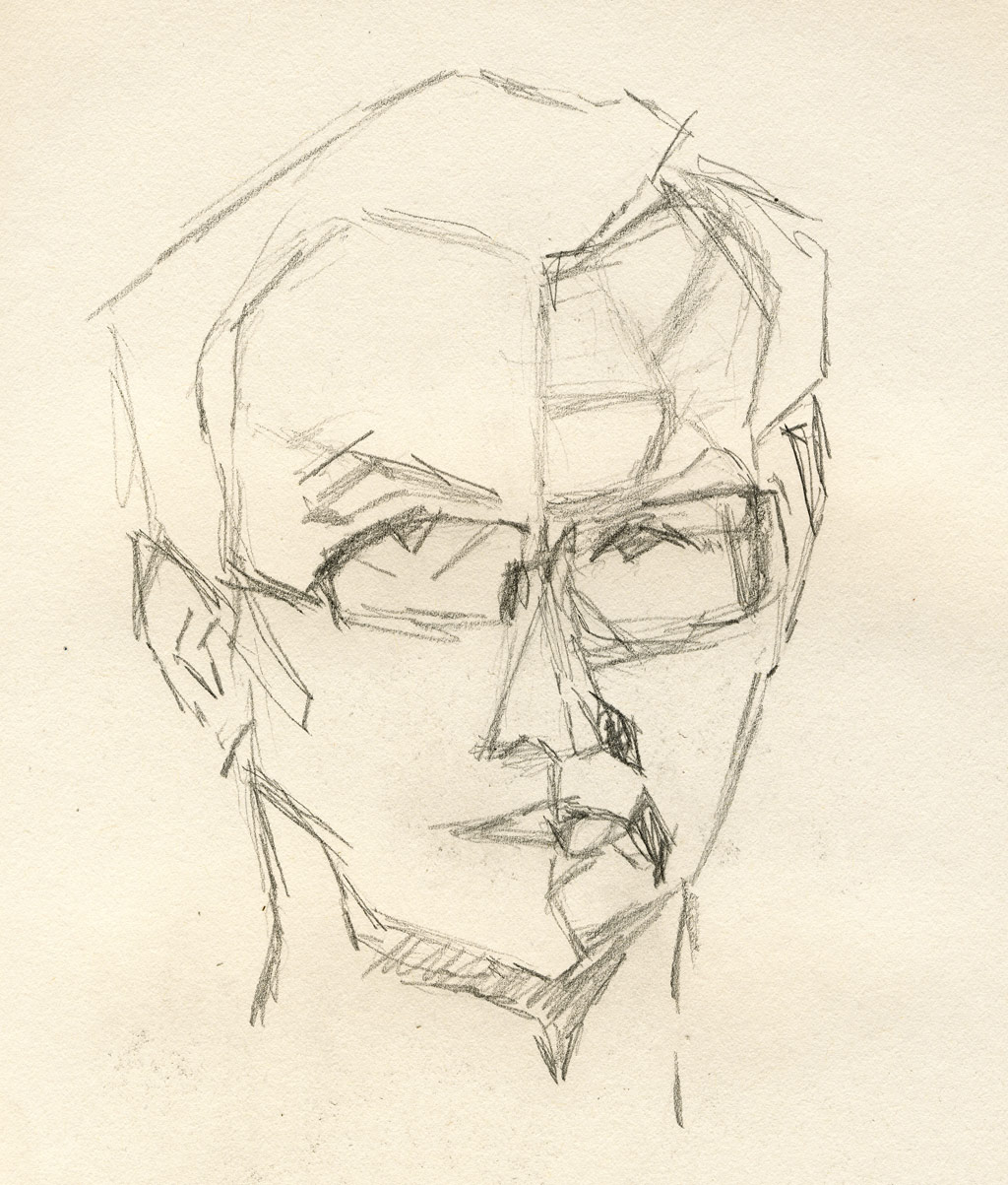 Pete Hobden's (not so) frequent drawings: Sort of Geometric Self ...