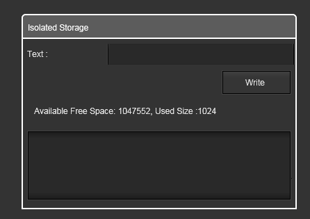 Asim Sajjad: Reading And Writing Isolated Storage In Silverlight