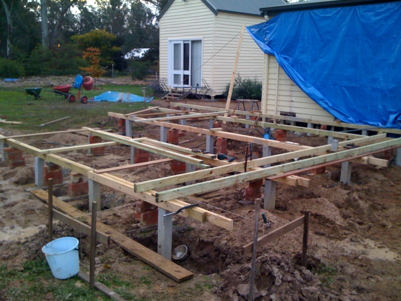 The Joy of Wood: A bit of carpentry in Violet Town.