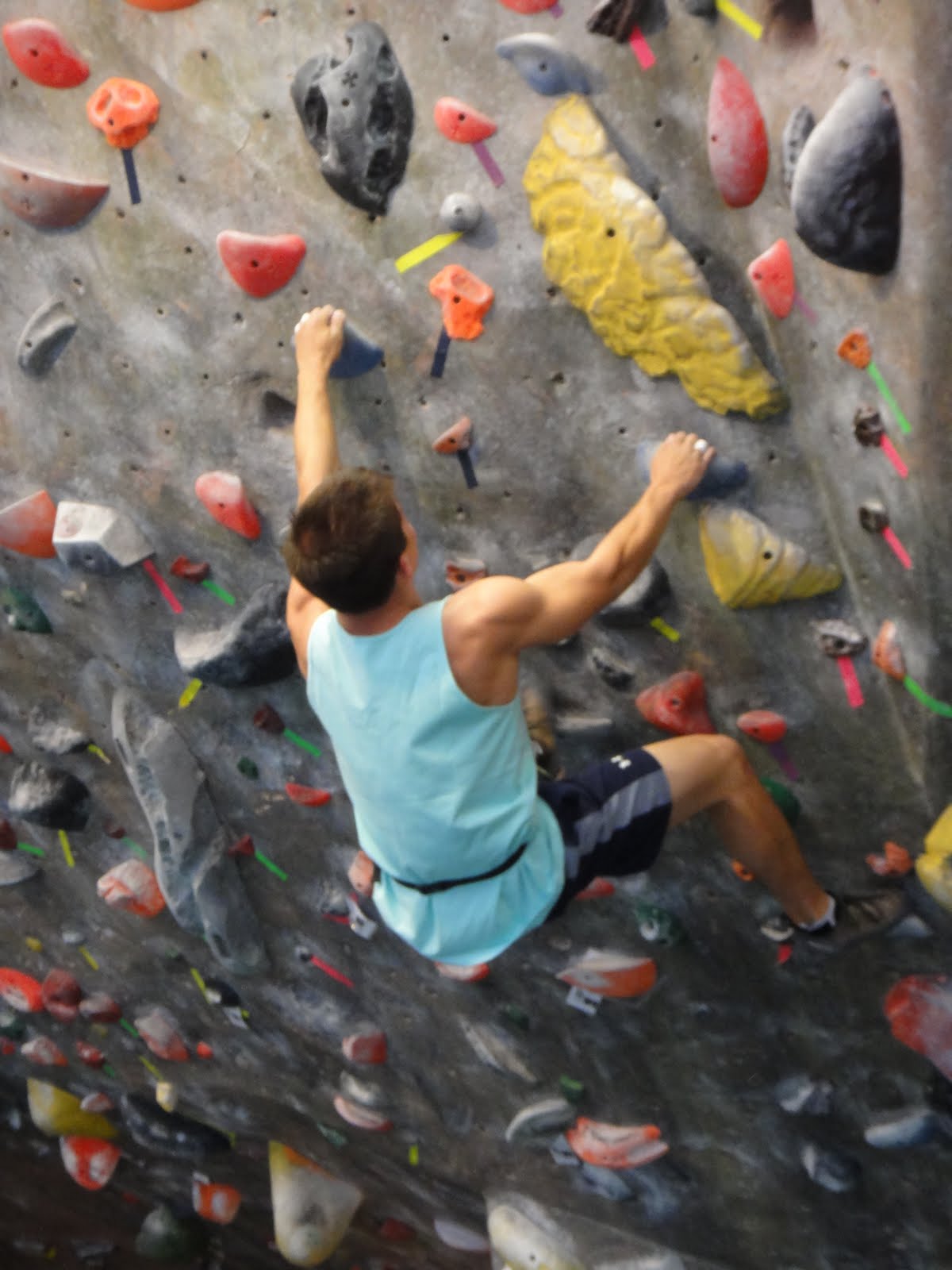 Happy Trails: Rock Climbing at Hangar 18