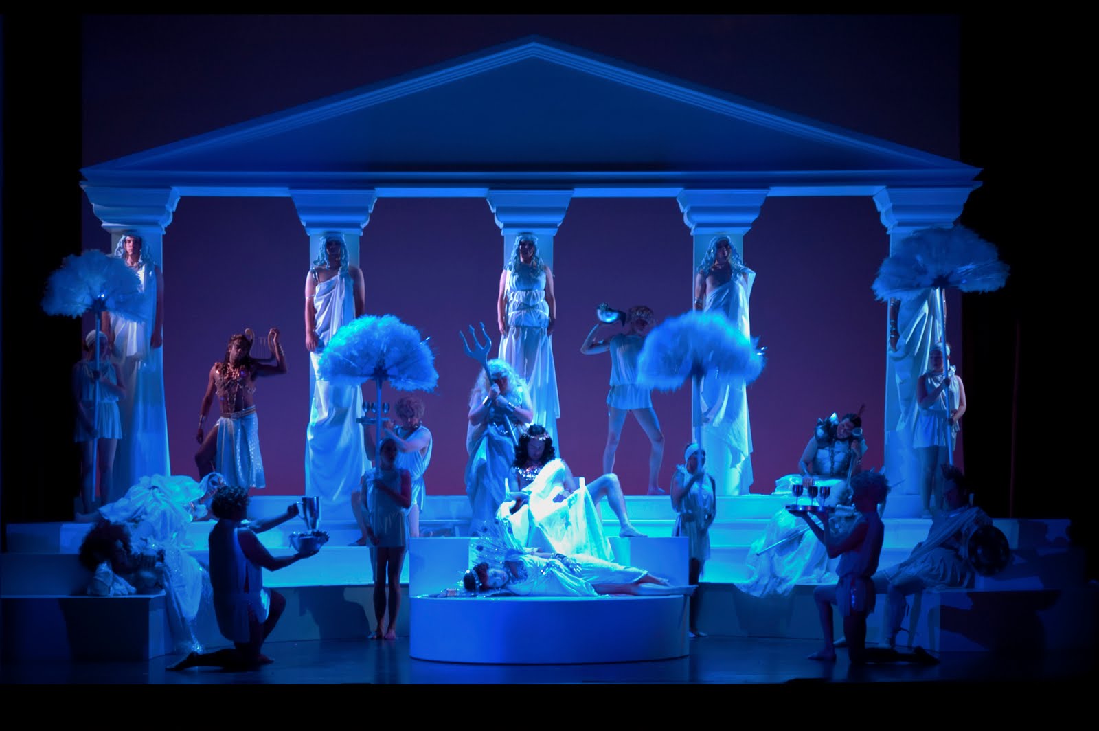 design for stage and film.: orpheus in the underworld.