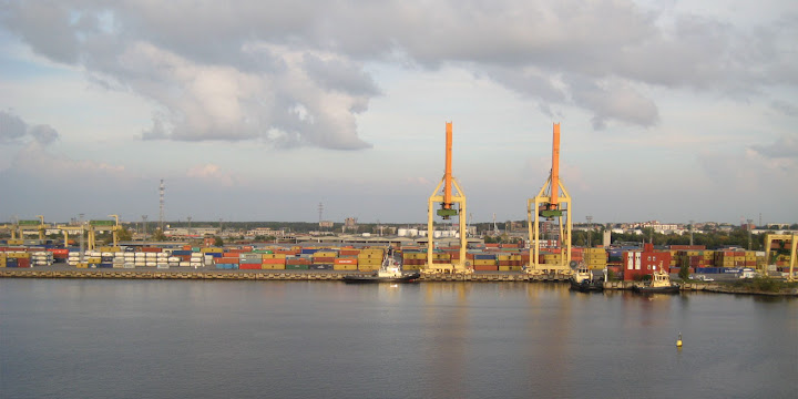 Container Port - Riga Photos