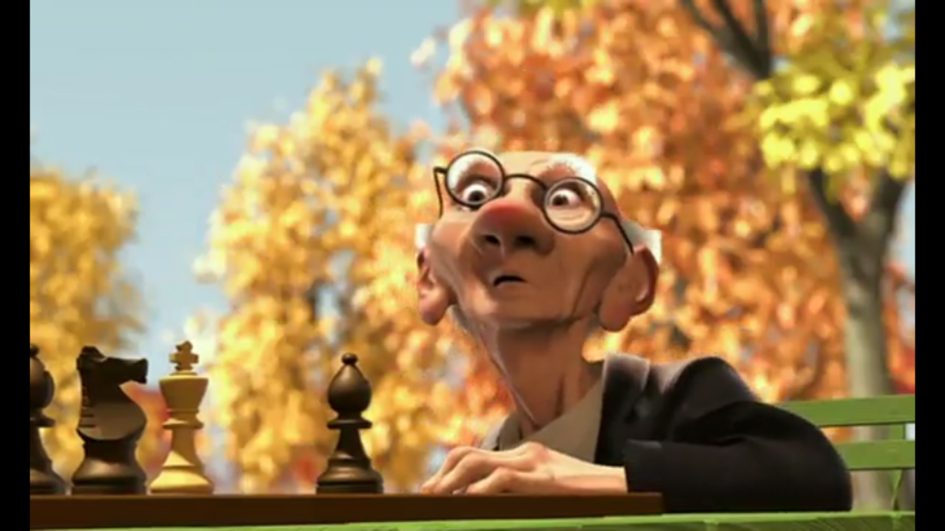 Animation Fundamentals: 12 Principles of Animation: Geri's Game (good ...