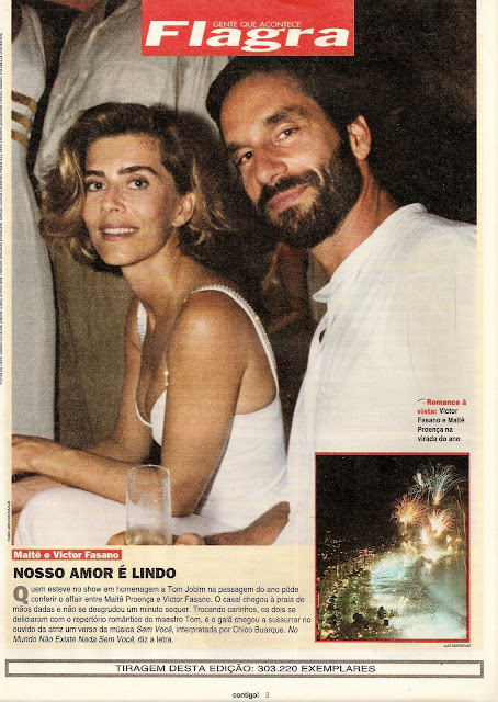Maitê Proença: Maitê & Victor Fasano