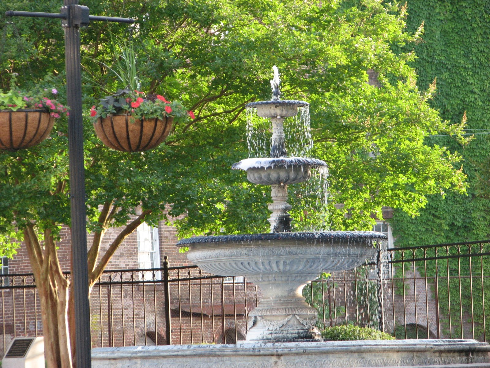 MY CUP RUNNETH OVER...: water fountain fun
