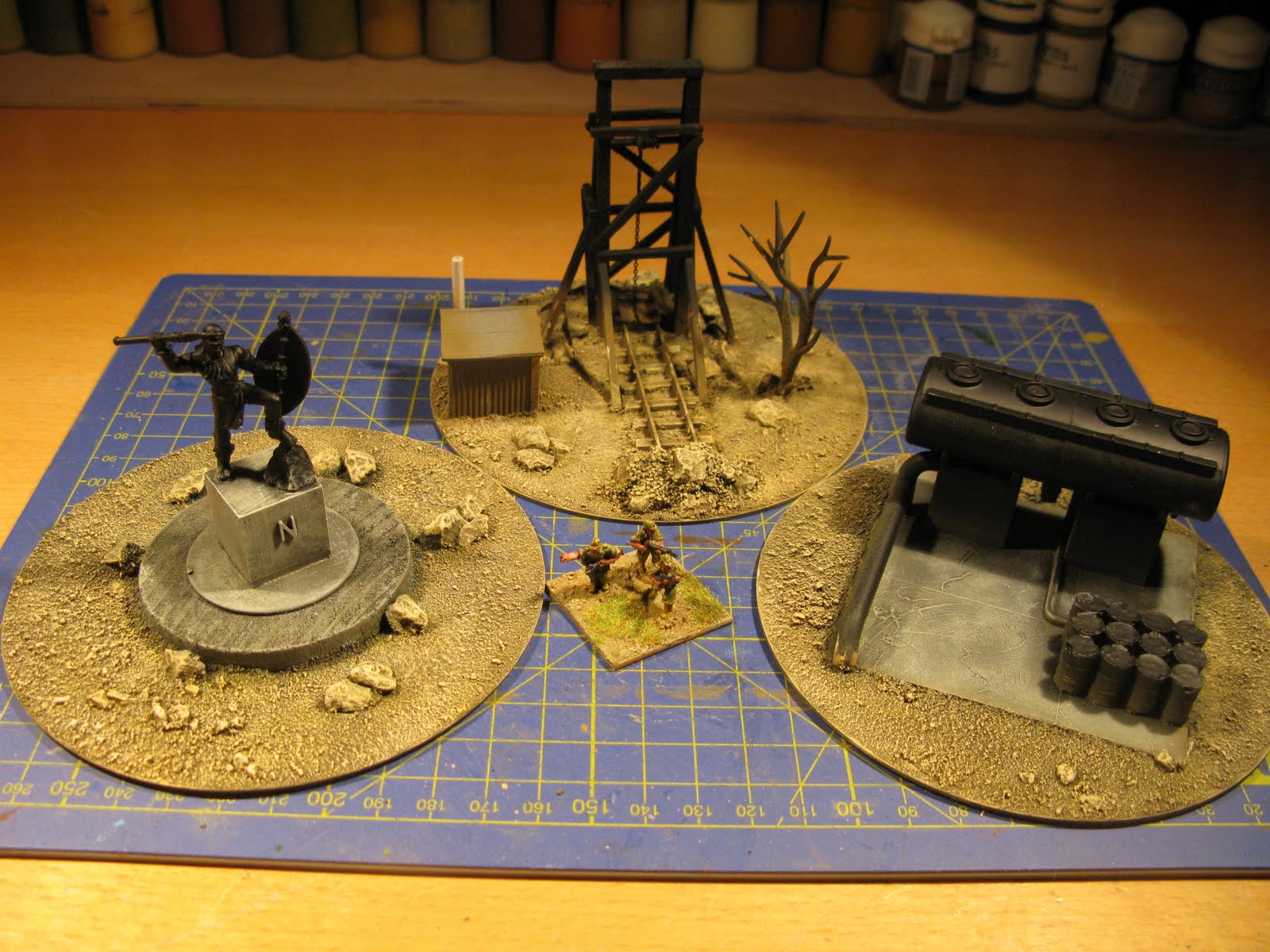 Jim's Wargames Workbench: AK47 Objective Markers [2]