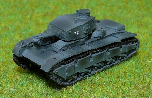 Jim's Wargames Workbench: Noggies NbFz Pzkpfw VI Neubaufahrzeuge (eh?)