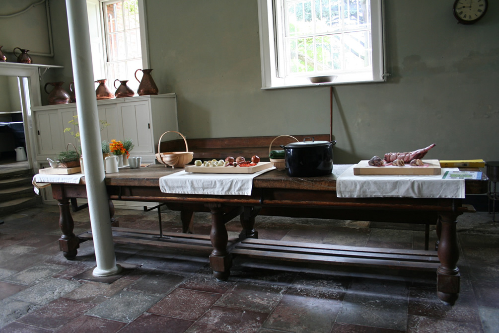 Meat Butchering Table