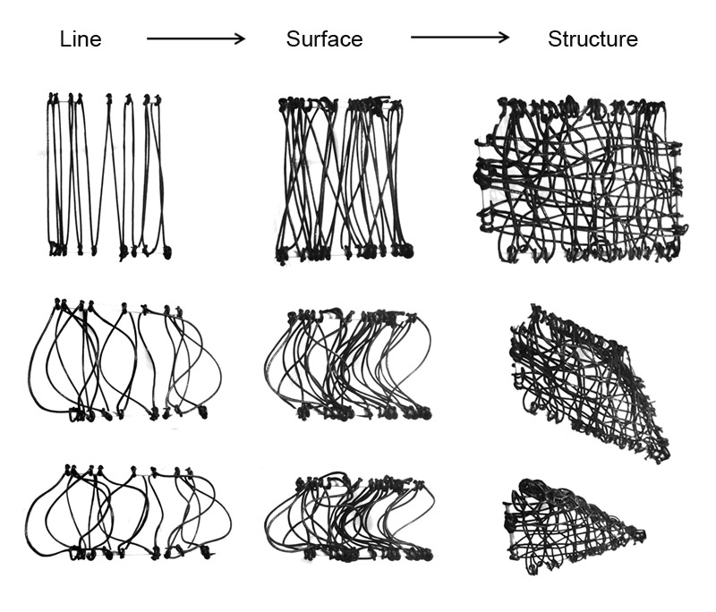 Constructed Textiles: Organizational processes of interlacing patterns.