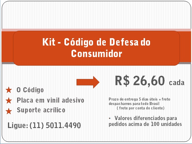 Código de Defesa do Consumidor