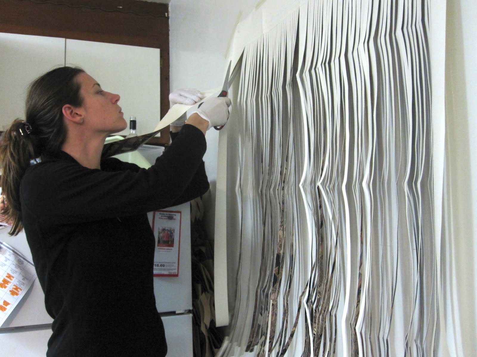 Christy Kovacs: Photographic Weaving: The Process