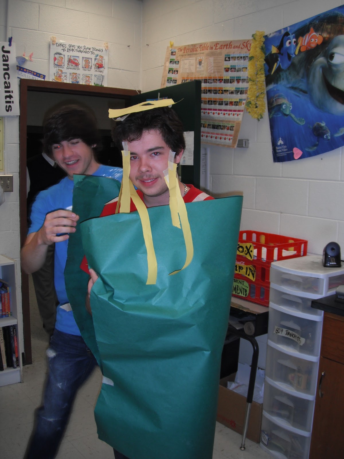 Ms J's Marine Ecology Class: Crustacean and Echinoderm Costumes