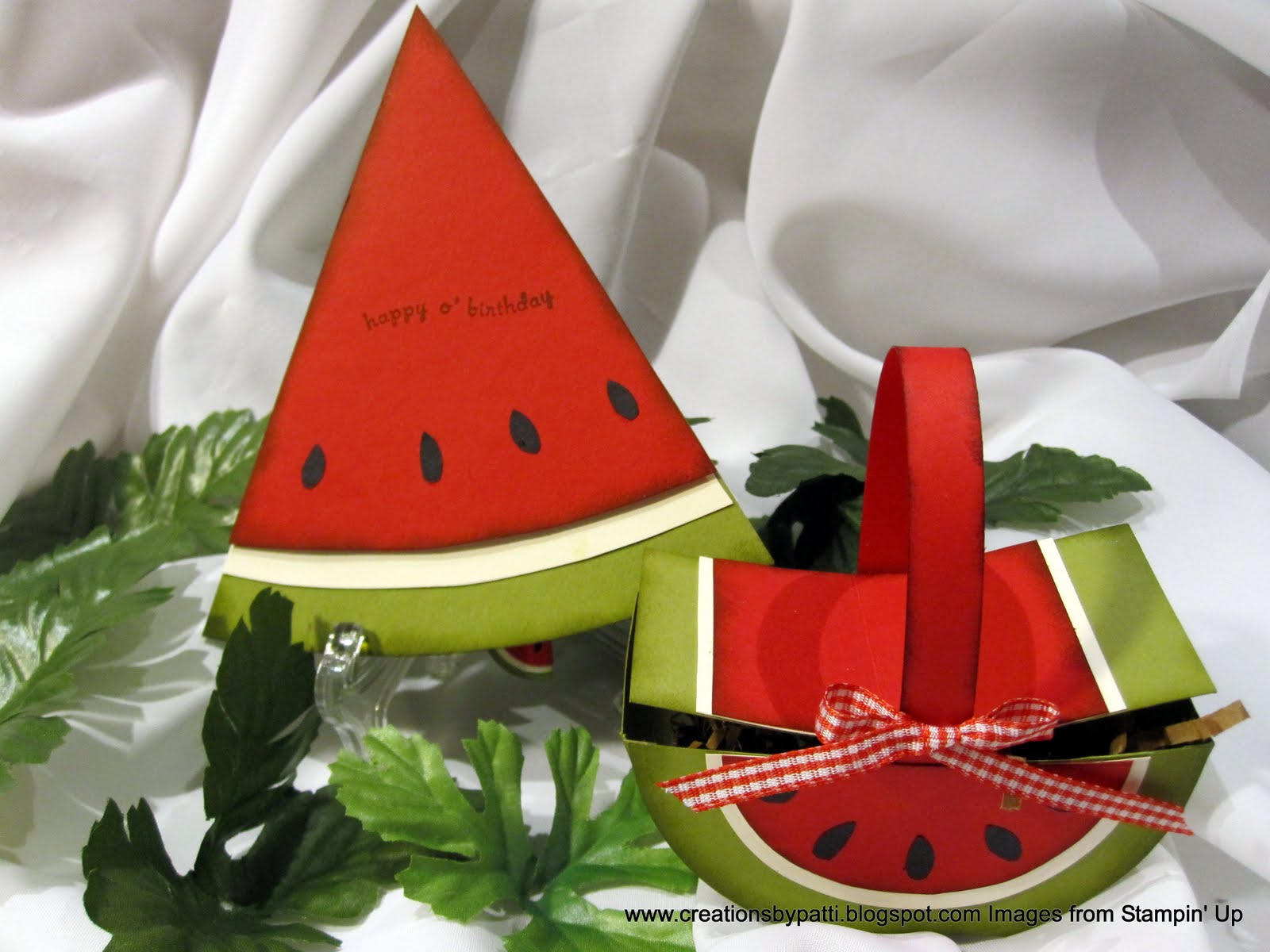 Creations by Patti: Watermelon Card