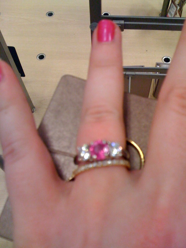 14 to 4ever: Giving back the ring...