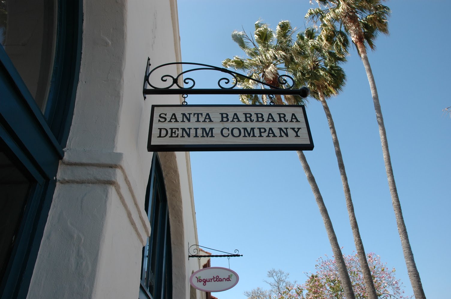 Printing Santa Barbara: Santa Barbara Denim Company - Sandblasted Sign
