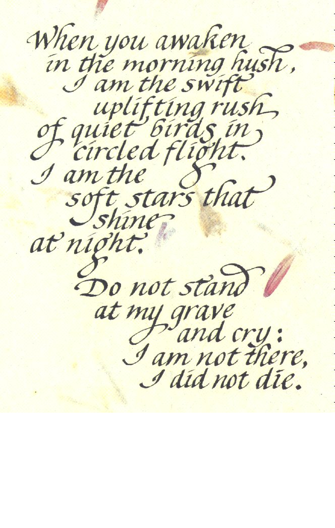 The June Vitellaro Family Blog: Hopi Prayer by June DeMott