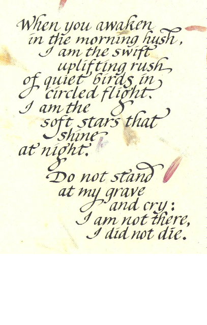 The June Vitellaro Family Blog: Hopi Prayer by June DeMott