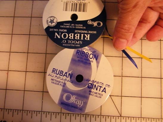 Grandma Sal's Place: Ribbon lanyard tutorial