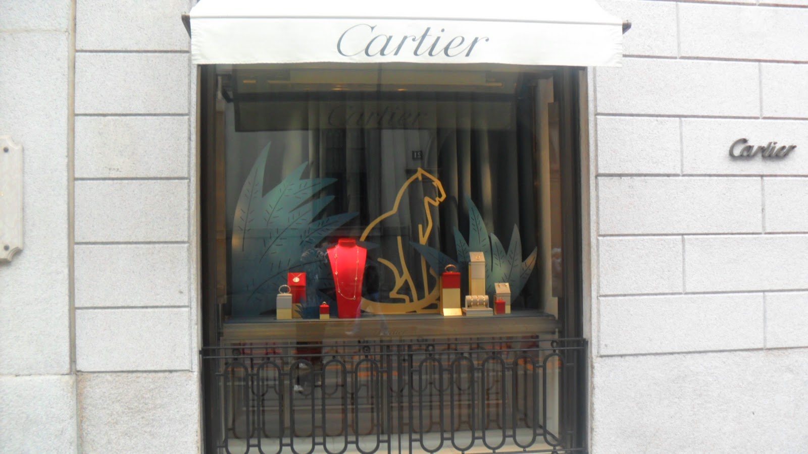 Vitrine RG: Vitrine Cartier - Paris